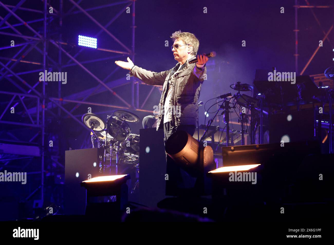 Jean-Michel Jarre live beim Starmus Opening Concert 'Bridge from the ...
