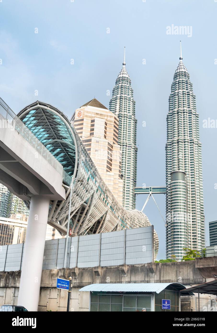 Kuala Lumpur,Malaysia-April 16 2023:Incongruously set in KL city center ...