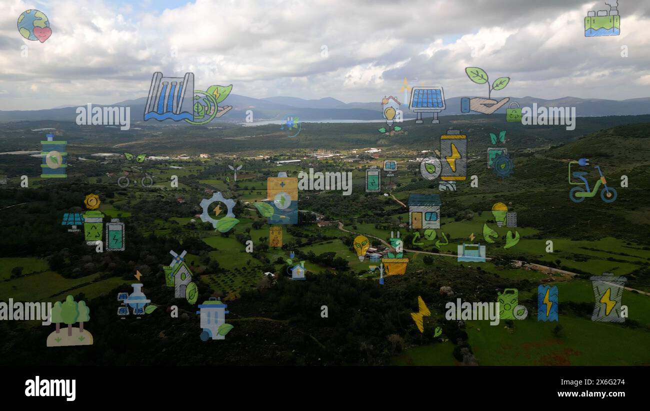 Future environmental conservation and sustainable ESG modernization ...