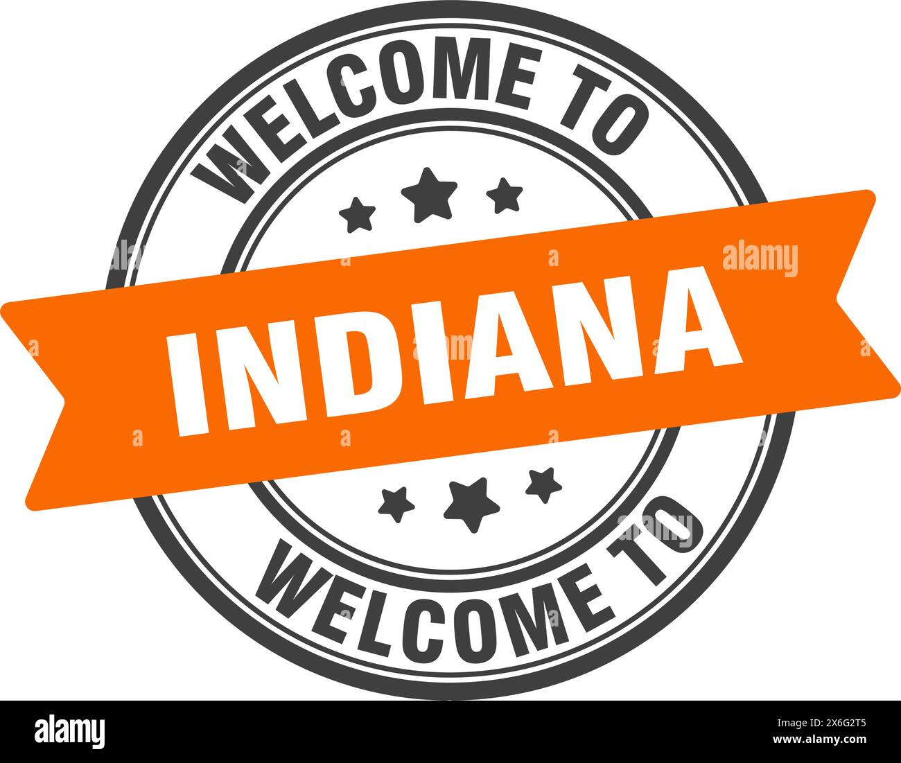 Indiana welcome sign Stock Vector Images - Alamy