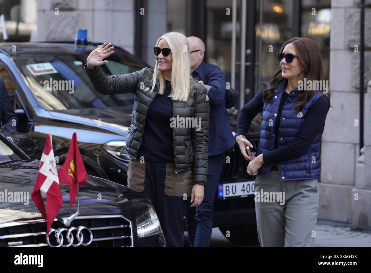 Oslo 20240515.King Frederik and Queen Mary of Denmark during the Danish royal couple's official ...