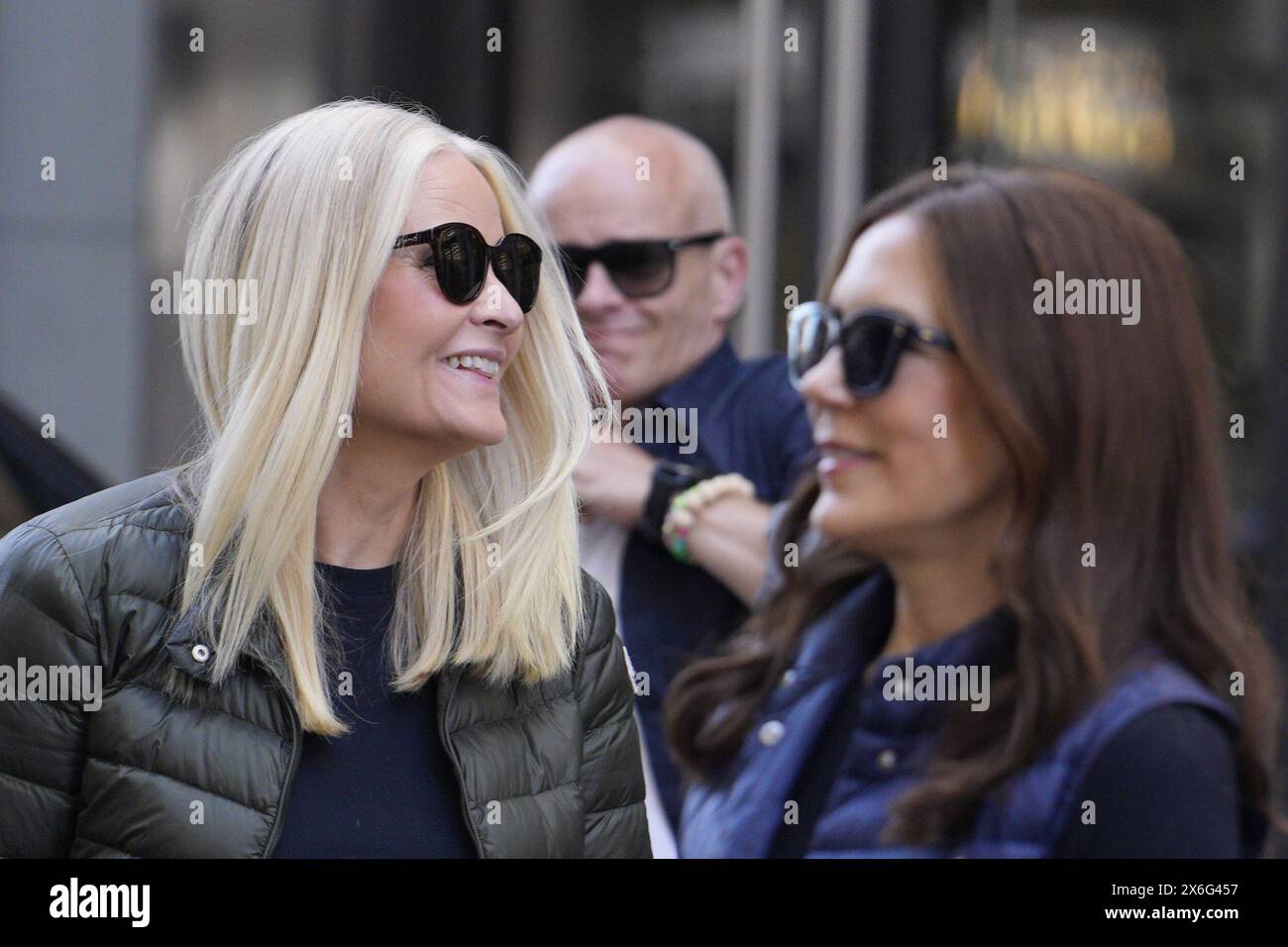 Oslo 20240515.King Frederik and Queen Mary of Denmark during the Danish royal couple's official ...