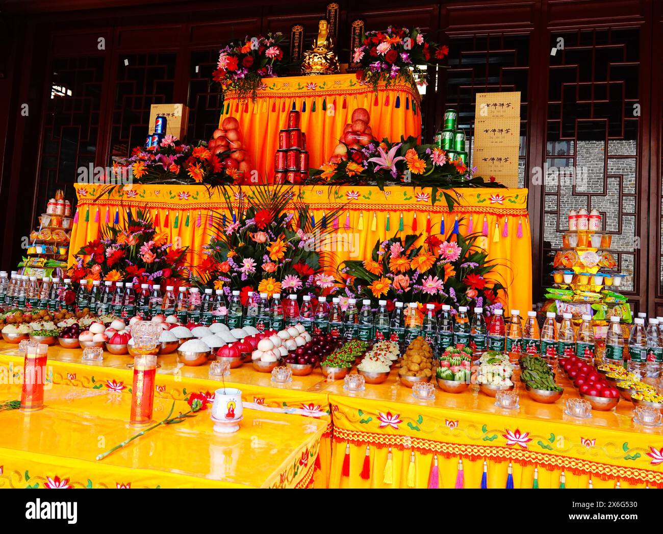 YICHANG, CHINA - MAY 15, 2024 - Citizens hold A Bathing Buddha Prayer ...