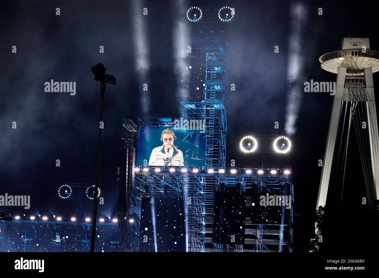 Jean-Michel Jarre live beim Starmus Opening Concert Bridge from the ...