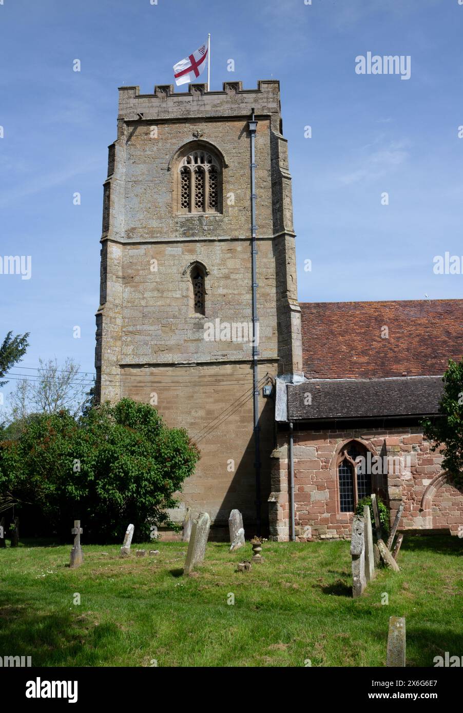 St. Peter`s Church, Powick, Worcestershire, England, UK Stock Photo - Alamy