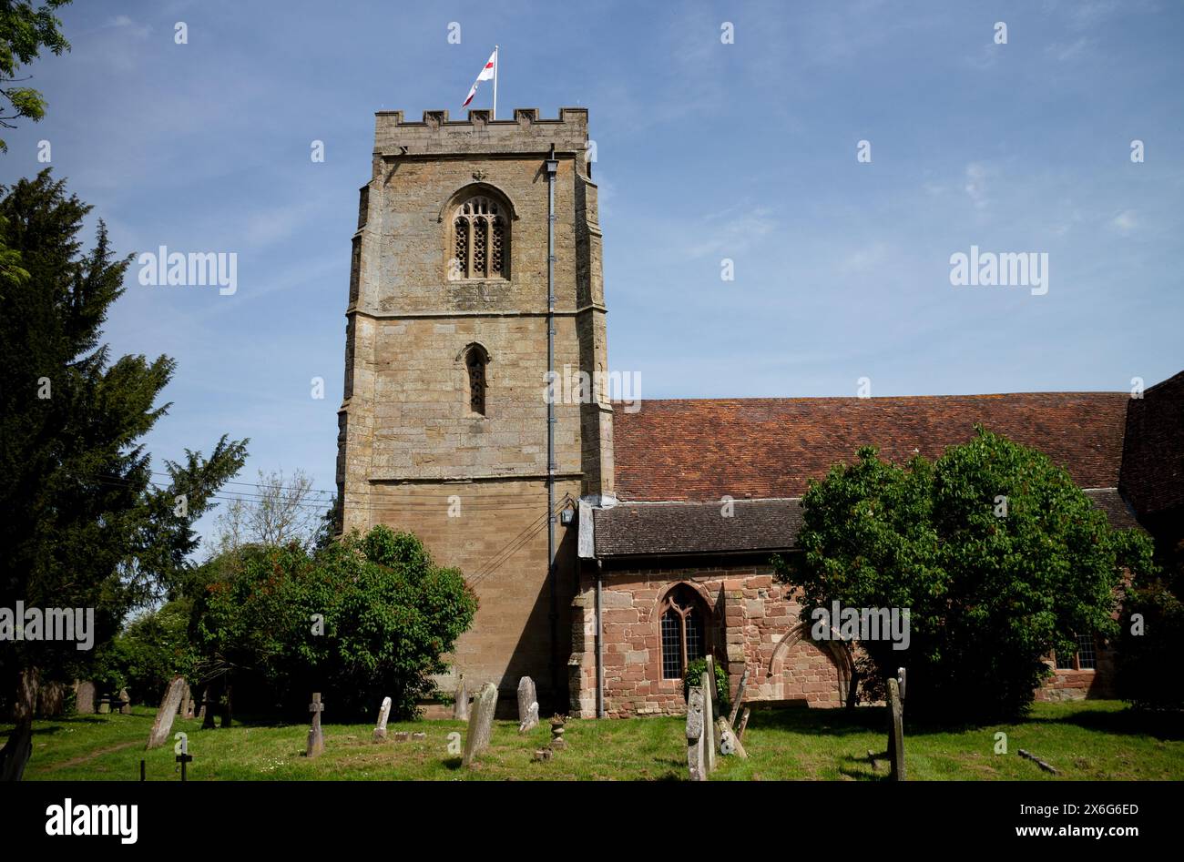 St. Peter`s Church, Powick, Worcestershire, England, UK Stock Photo - Alamy