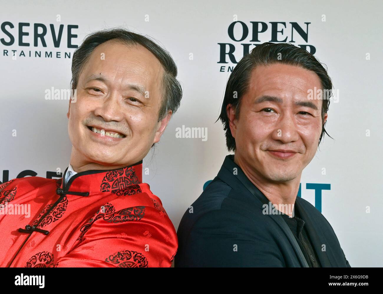 Los Angeles, United States. 14th May, 2024. Cast member Terry Chen (R ...