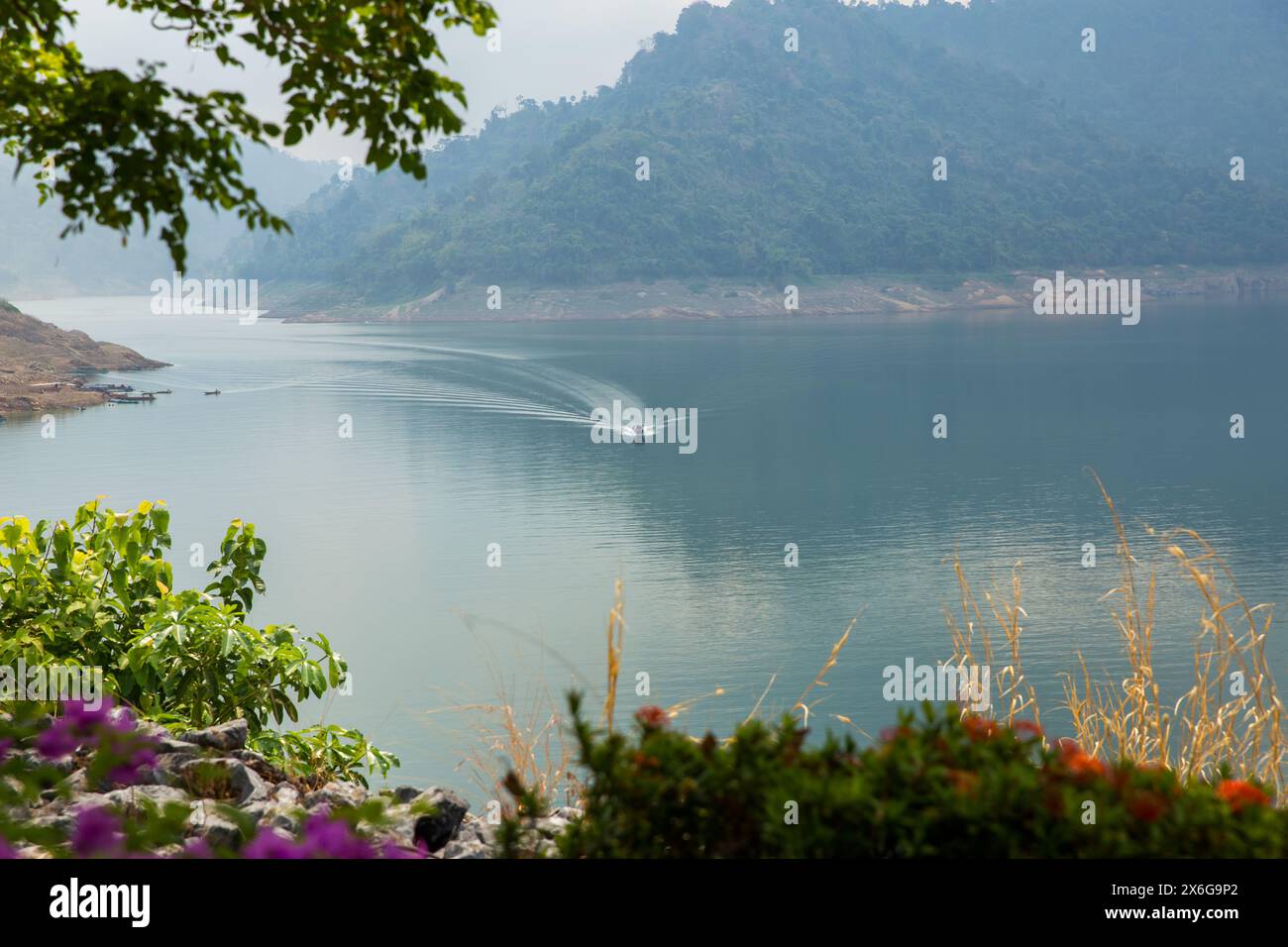 Nakhon Nayok, Thailand - March 2, 2024 : Landscape in Khun Dan Prakan ...