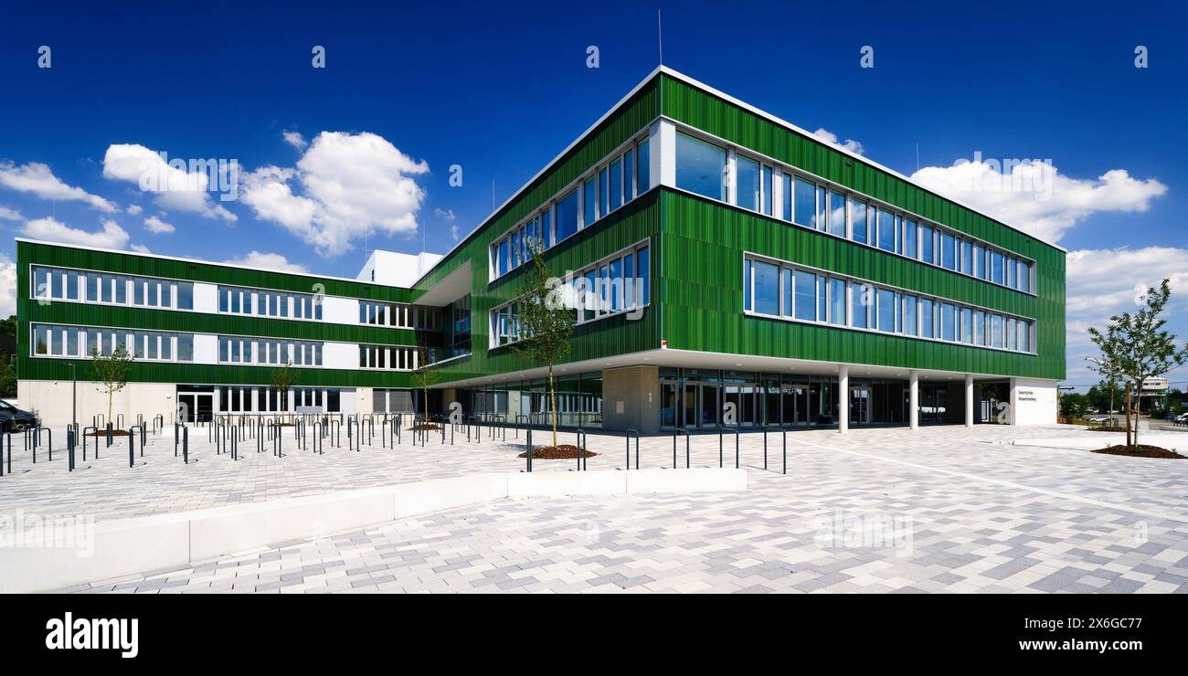 almost completed new building of a comprehensive school in cologne's ...