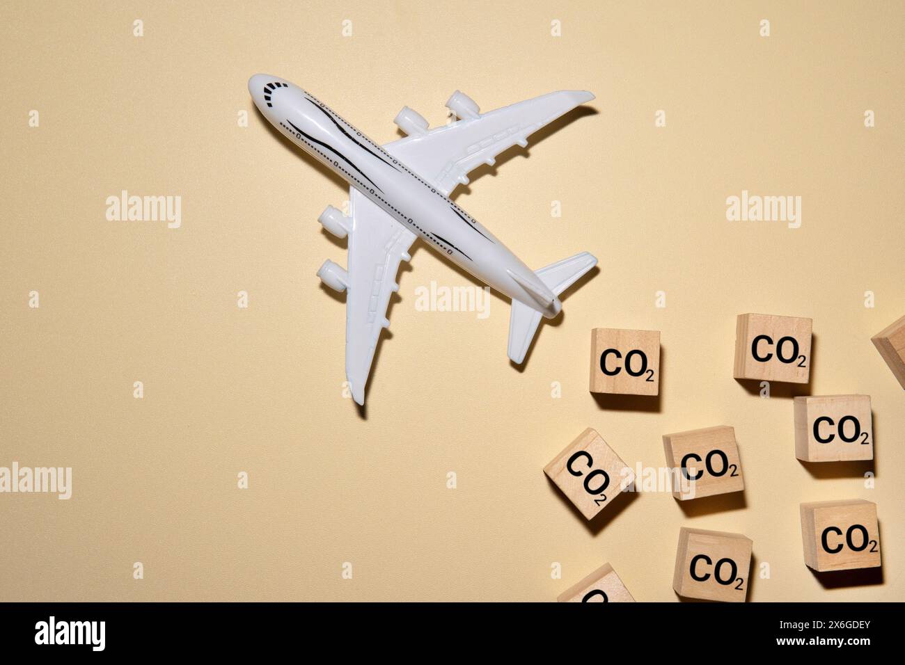 Carbon footprint of air travel hi-res stock photography and images - Alamy