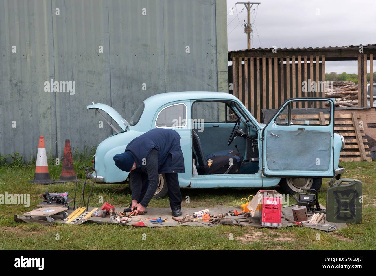 Car boot sales and pensioner hi-res stock photography and images - Alamy