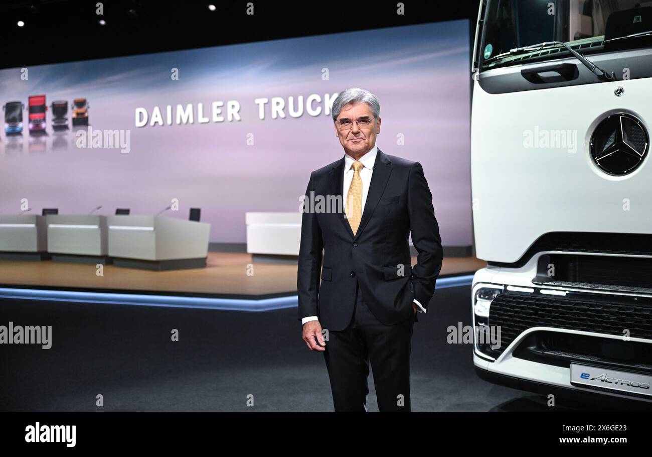 Stuttgart, Germany. 15th May, 2024. Joe Kaeser, Chairman of the ...