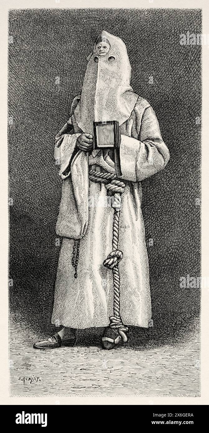 Penitent brother of the Venerable Archconfraternity of Mercy and ...
