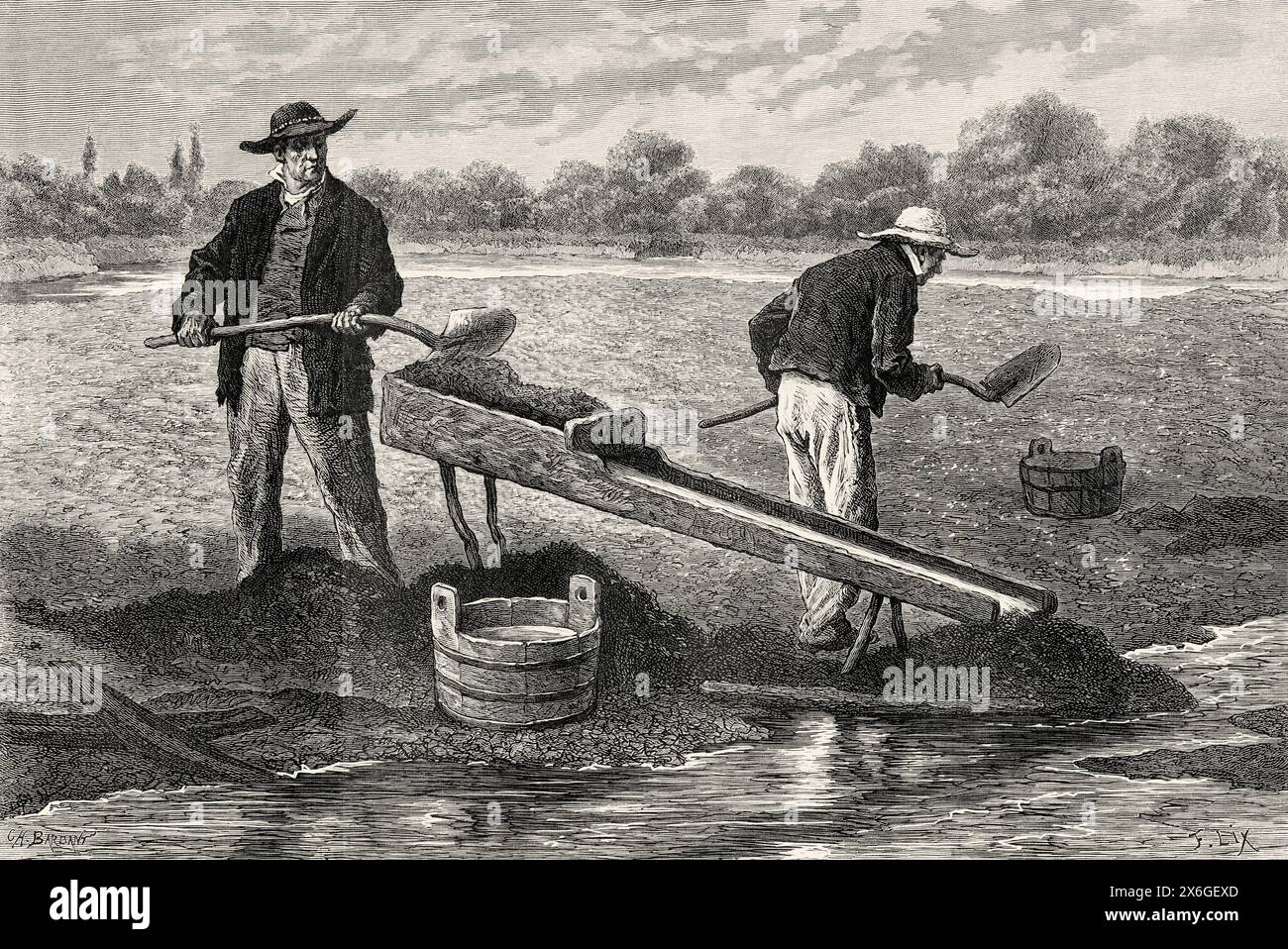 Hand washing clothes 1800s hi-res stock photography and images - Alamy