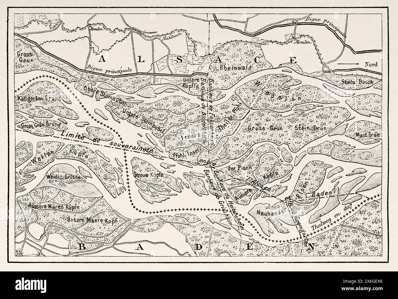 Map of alsace hi-res stock photography and images - Alamy