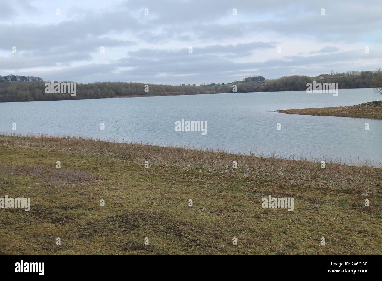 A View Over a Large Open Water Reservoir Lake Stock Photo - Alamy