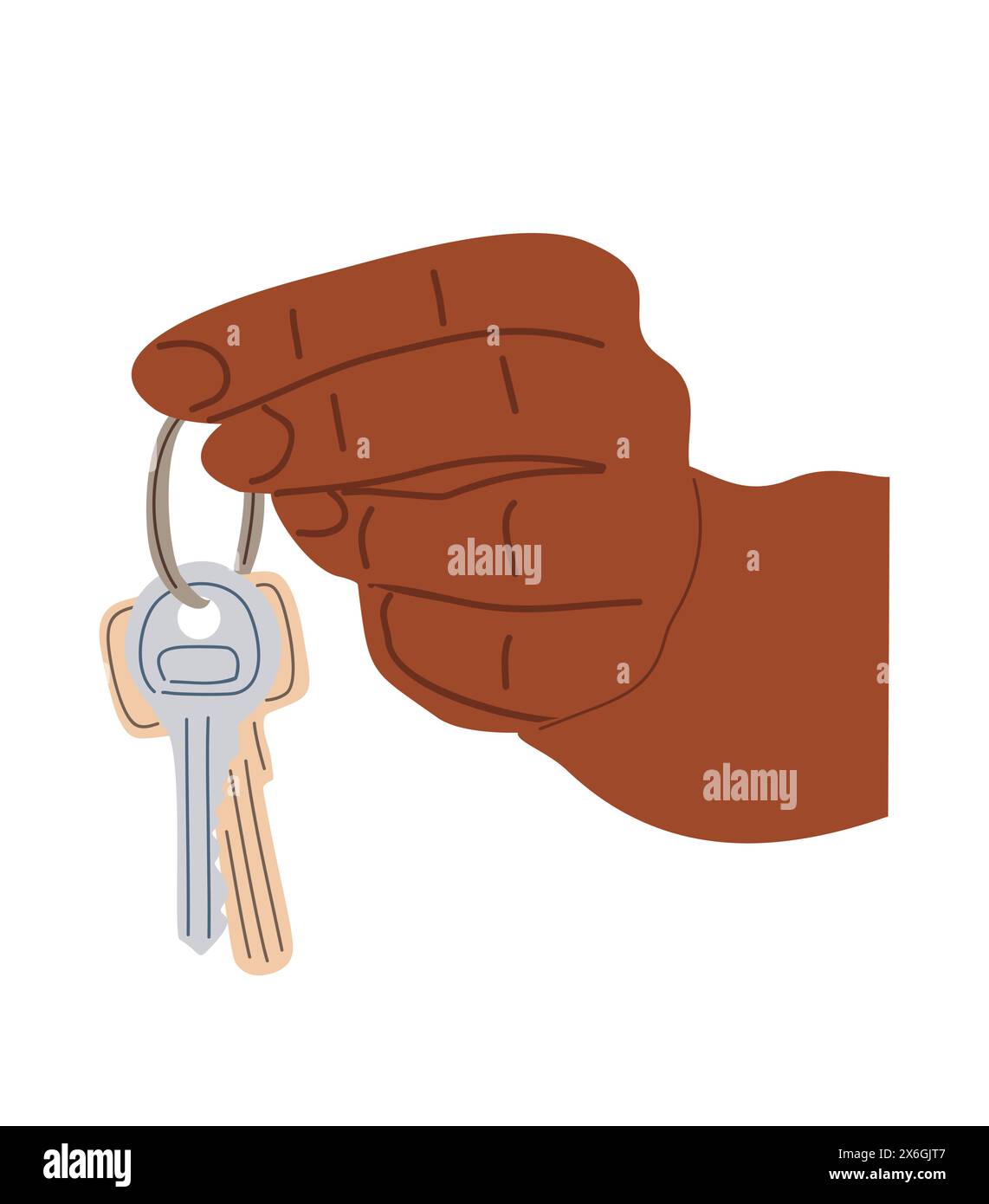 Give keys Stock Vector Images - Alamy