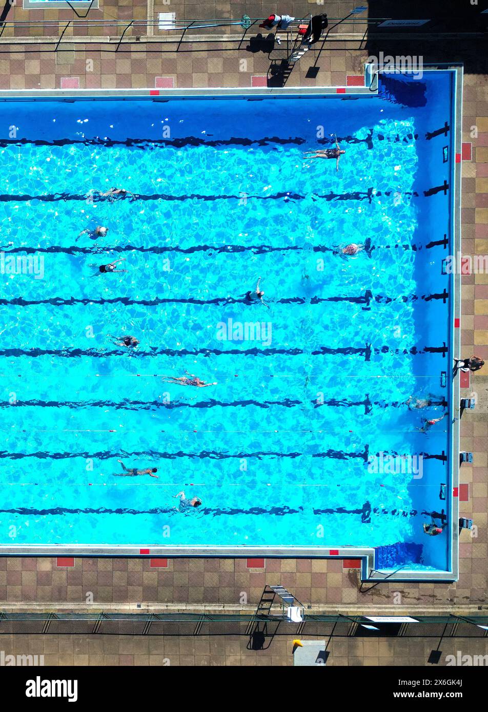 Peterborough swimming pool hi-res stock photography and images - Alamy