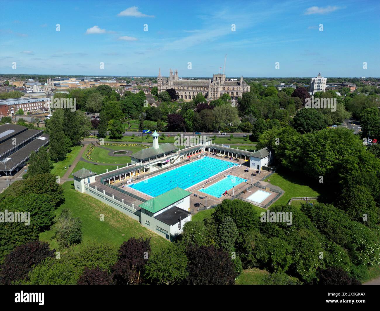 Peterborough swimming pool hi-res stock photography and images - Alamy