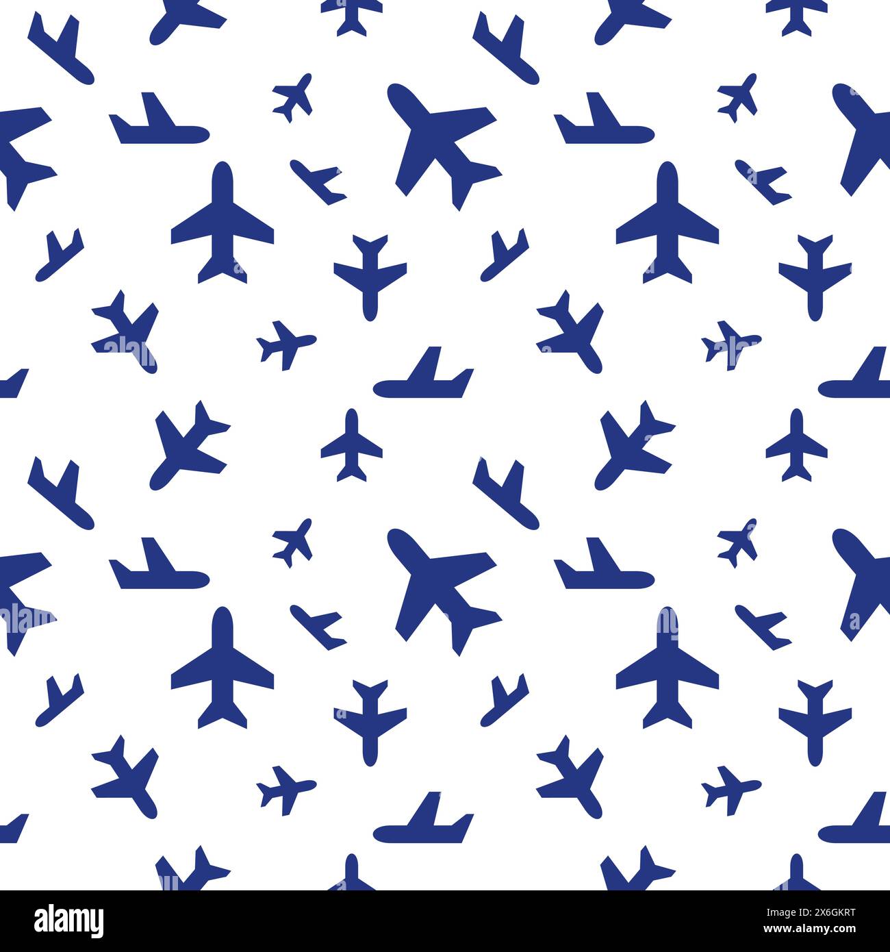 seamless pattern plane simple. wallpaper plane vector Stock Vector ...