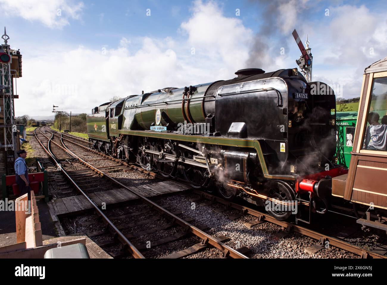 Wartime steam locomotive hi-res stock photography and images - Alamy