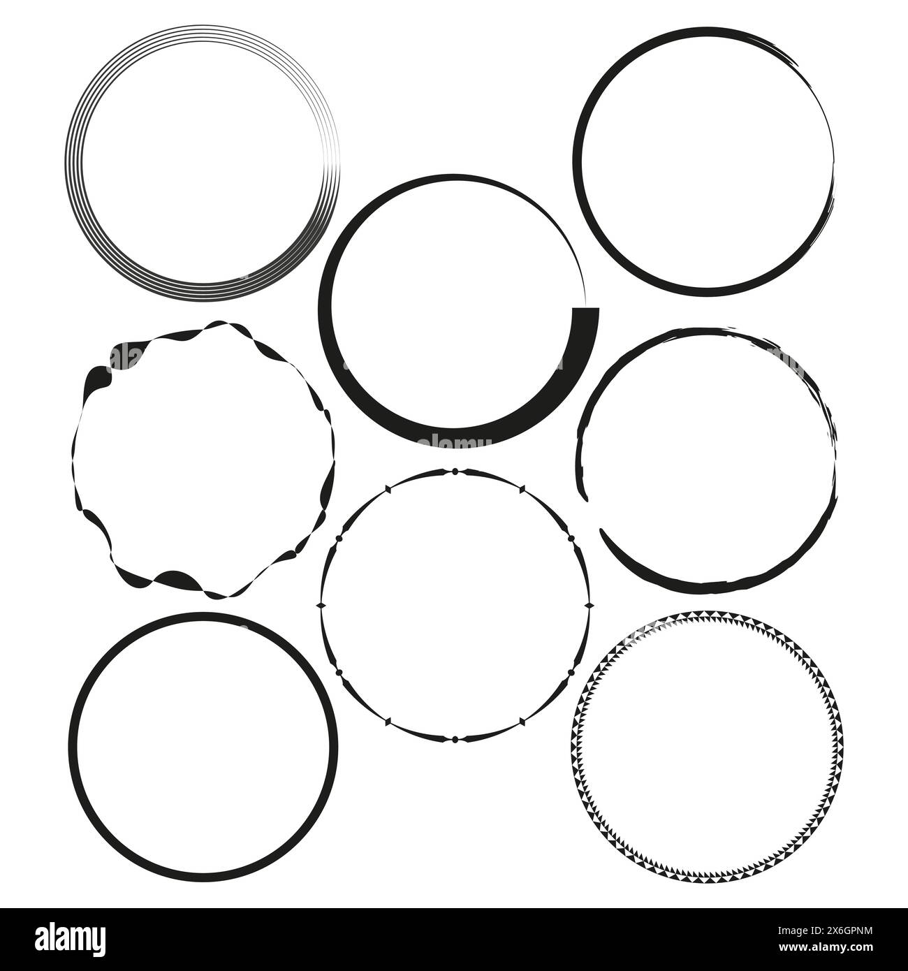 Dashed circle hi-res stock photography and images - Alamy