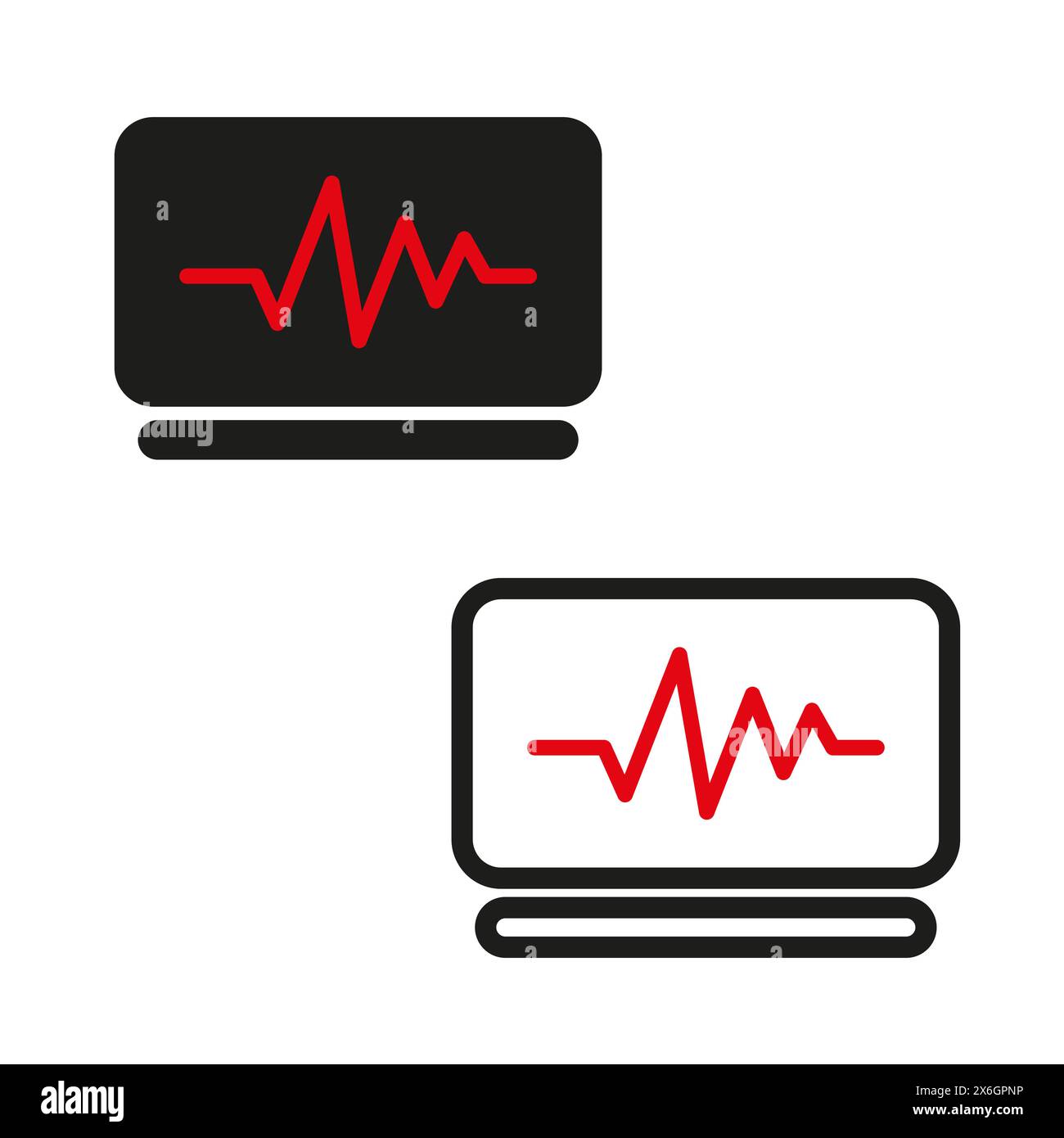 Computer screen monitoring vital hi-res stock photography and images ...