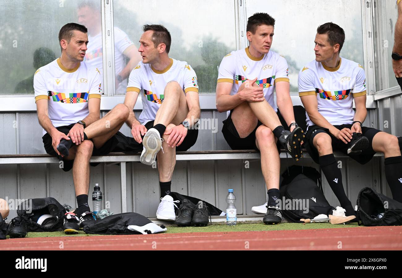 Offenbach, Germany. 15th May, 2024. European Championship referees ...
