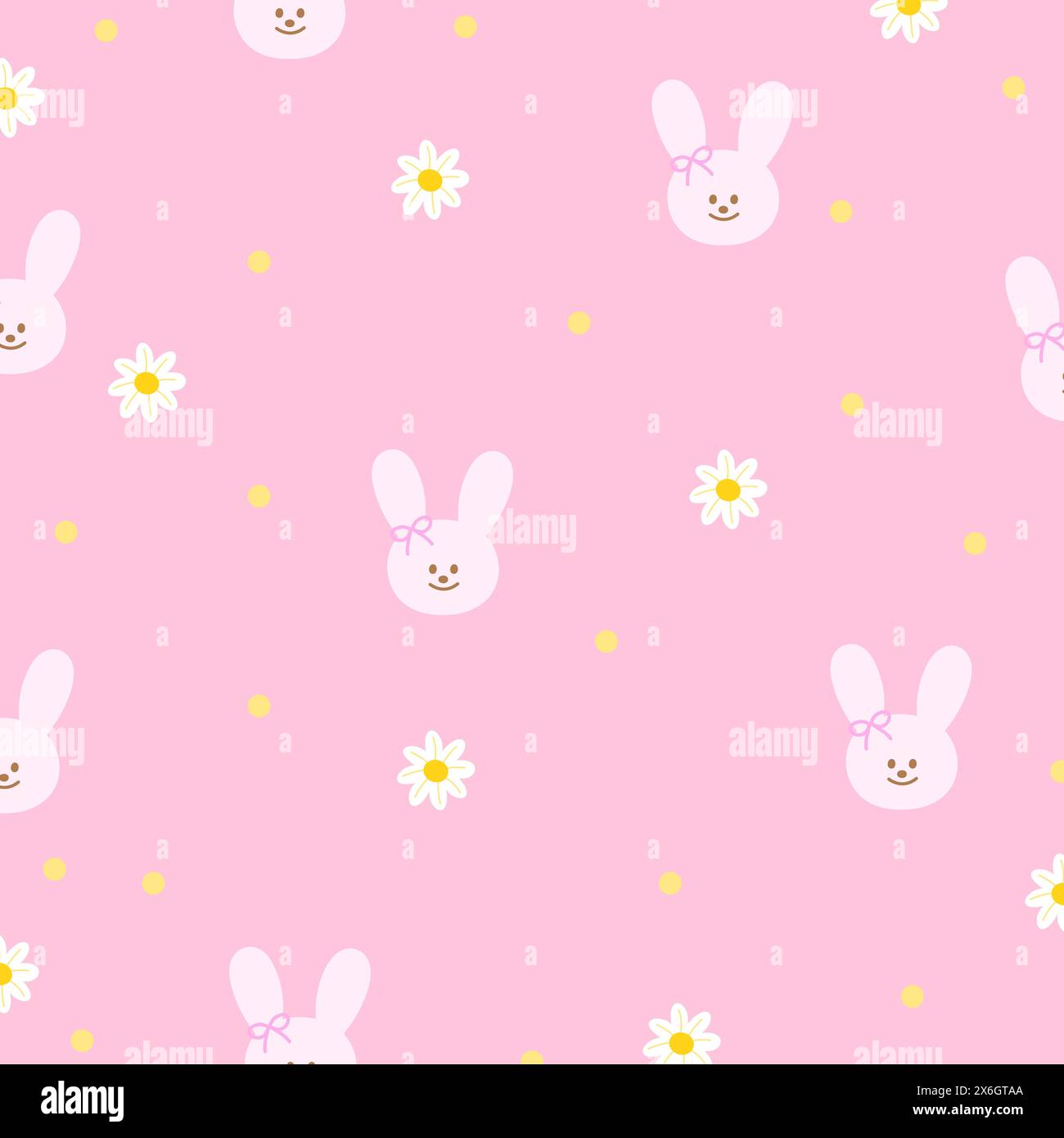 Bunny Wallpaper Pattern