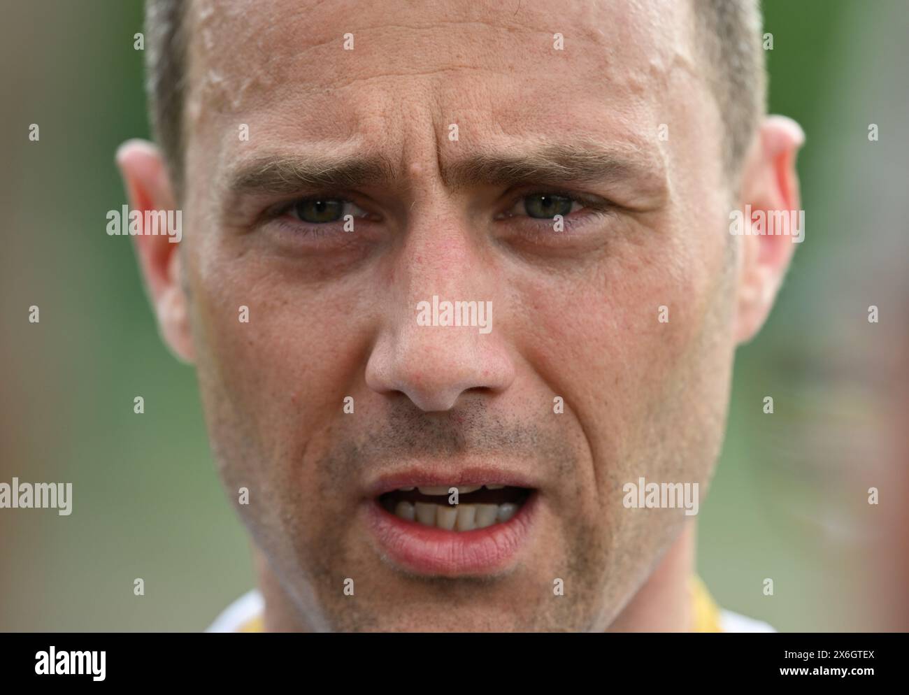 Offenbach, Germany. 15th May, 2024. German EURO referee Felix Zwayer ...