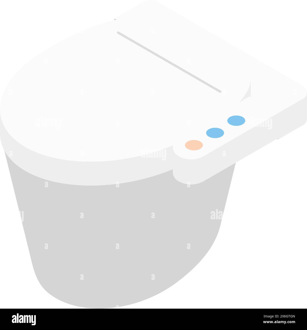 Residential renovation, toilet with bidet (tankless), isometric ...