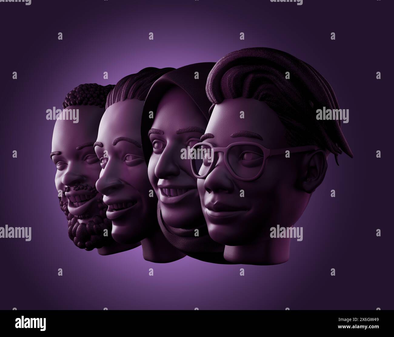 Robot model and skin hi-res stock photography and images - Alamy