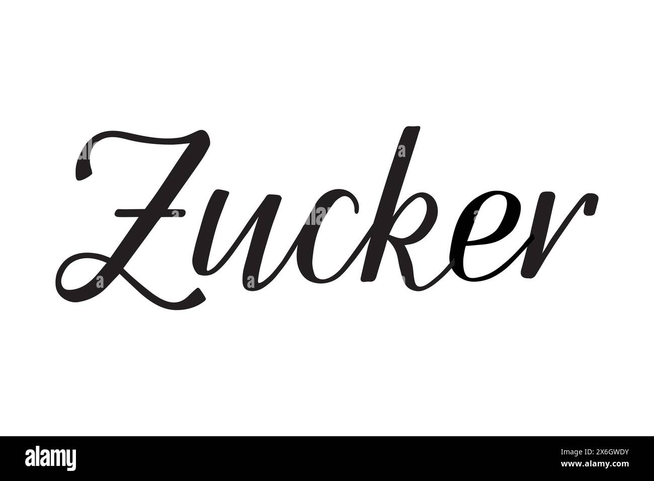 German cursive writing Stock Vector Images - Alamy