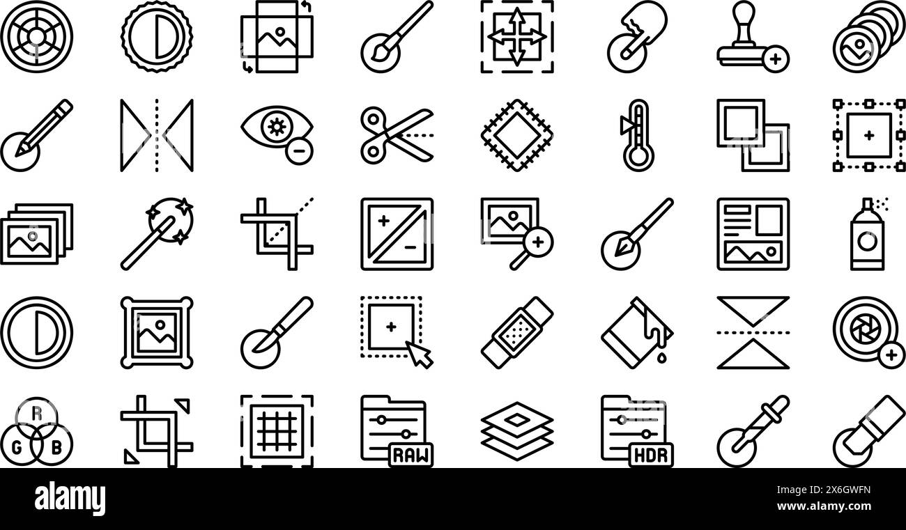 Photoscape Stock Vector Images - Alamy