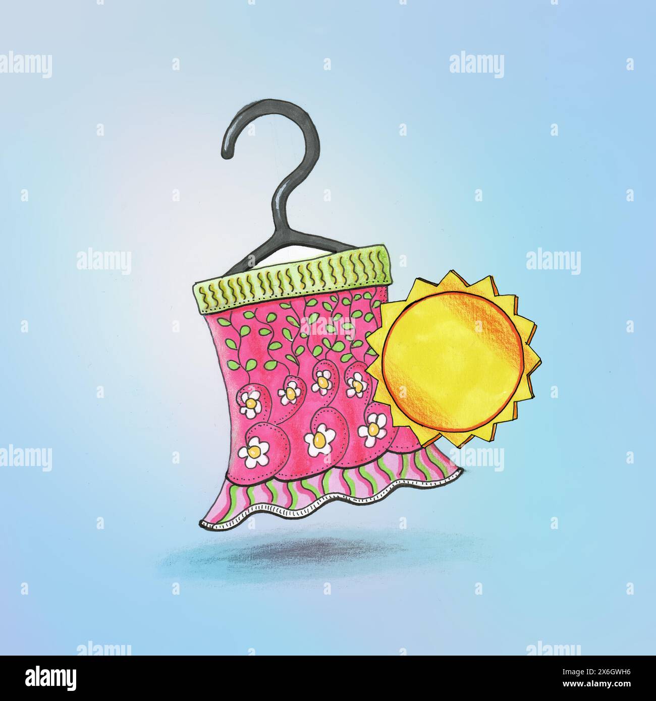 Retail store 2d illustration hi-res stock photography and images - Alamy