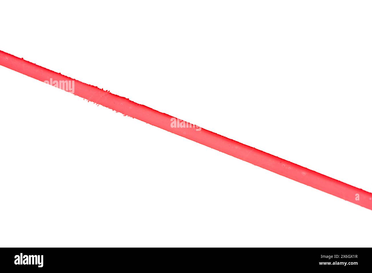 Red line on white background. Concept of policies, restrictions and ...