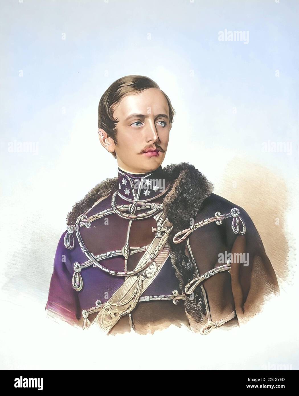 Arthur Fuerst Rohan 1827-1885, oesterreichisch-Ungarische Monarchie, k ...