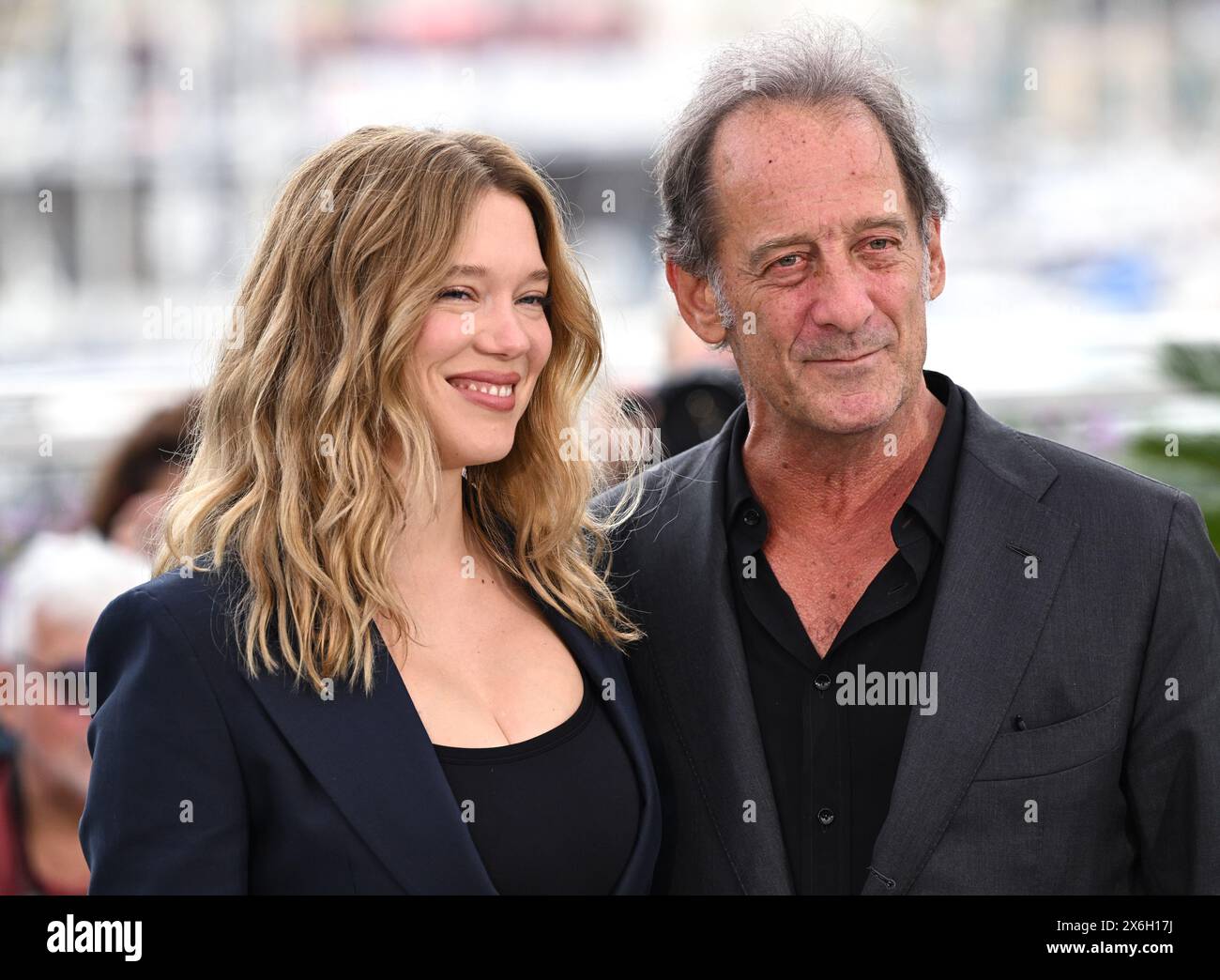 Lea seydoux and vincent lindon hi-res stock photography and images - Alamy