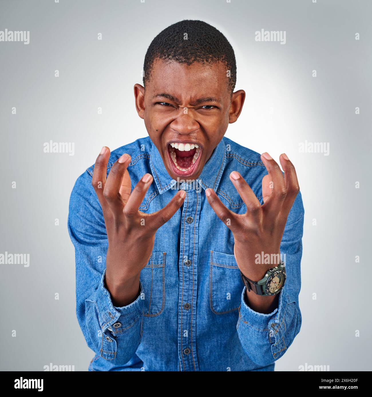 Portrait black man mental hi-res stock photography and images - Alamy