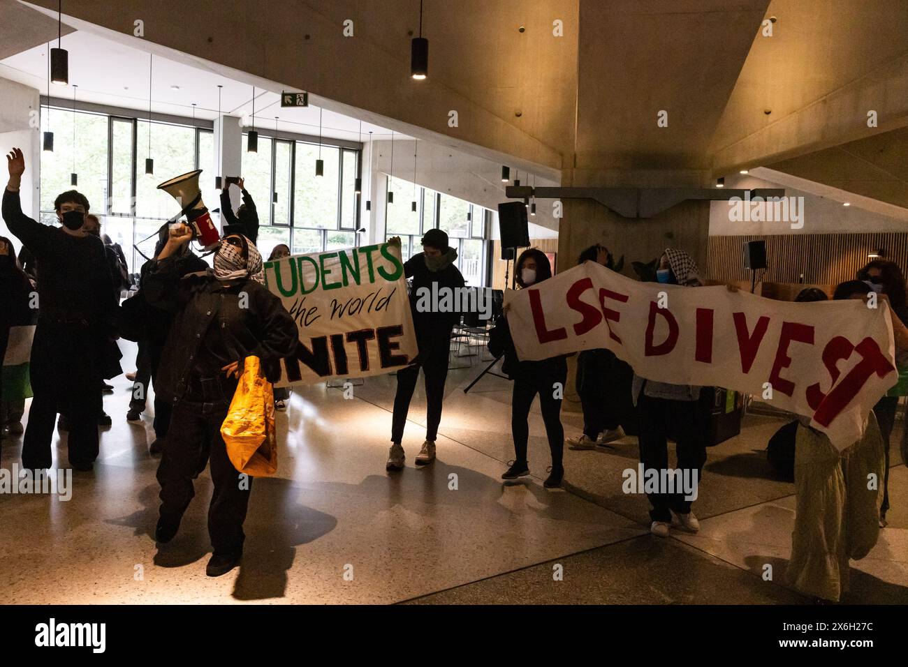 London, UK. 14th May, 2024. Students from the London School of ...