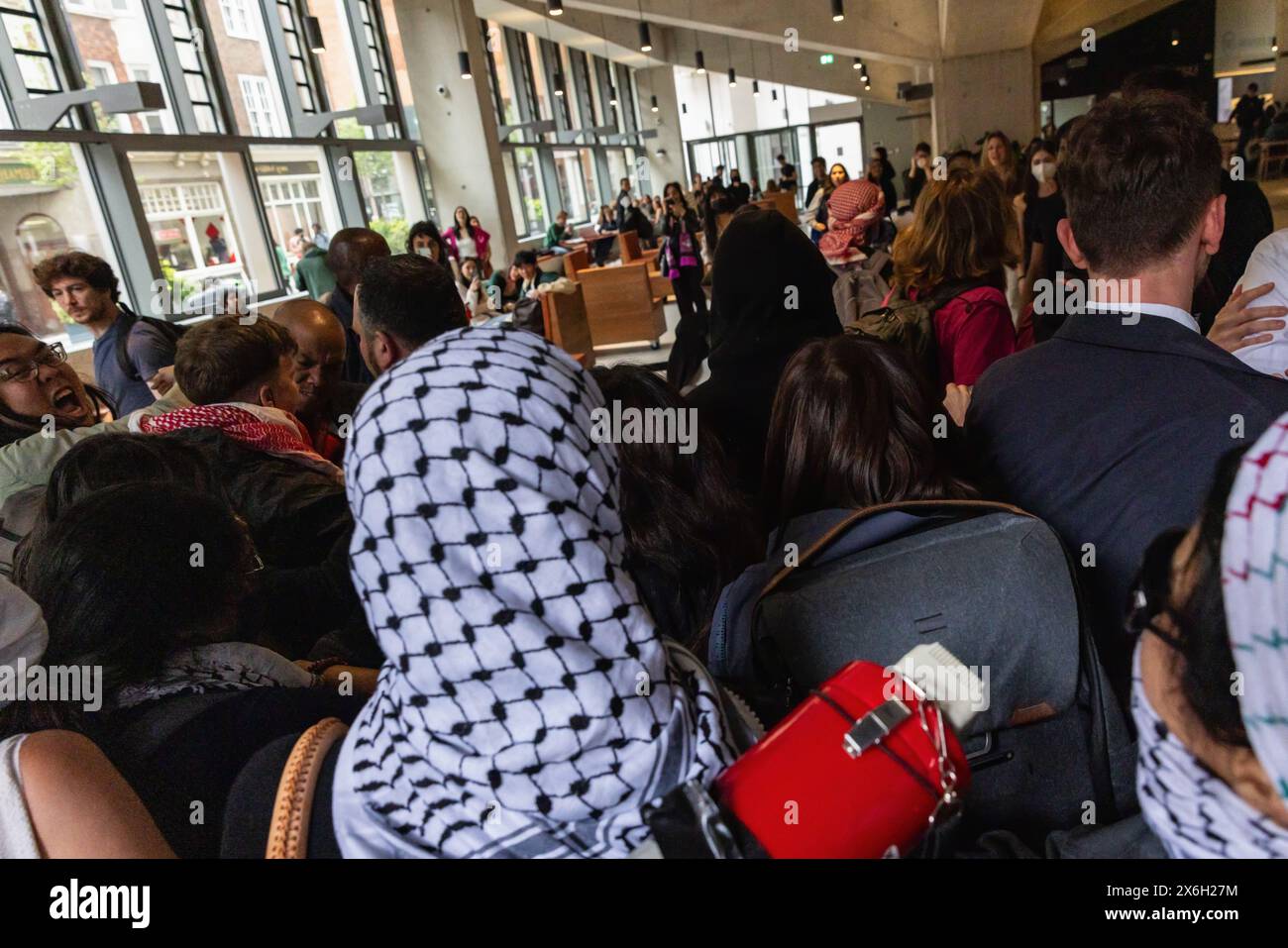 London, UK. 14th May, 2024. Students from the London School of ...