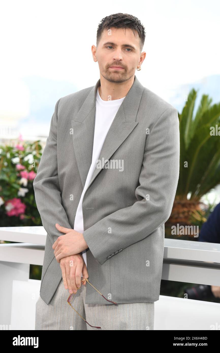 CANNES, FRANCE - MAY 15: Rapha‘l Quenard attend the "Le Deuxieme Act" (The Second Act) Photocall ...