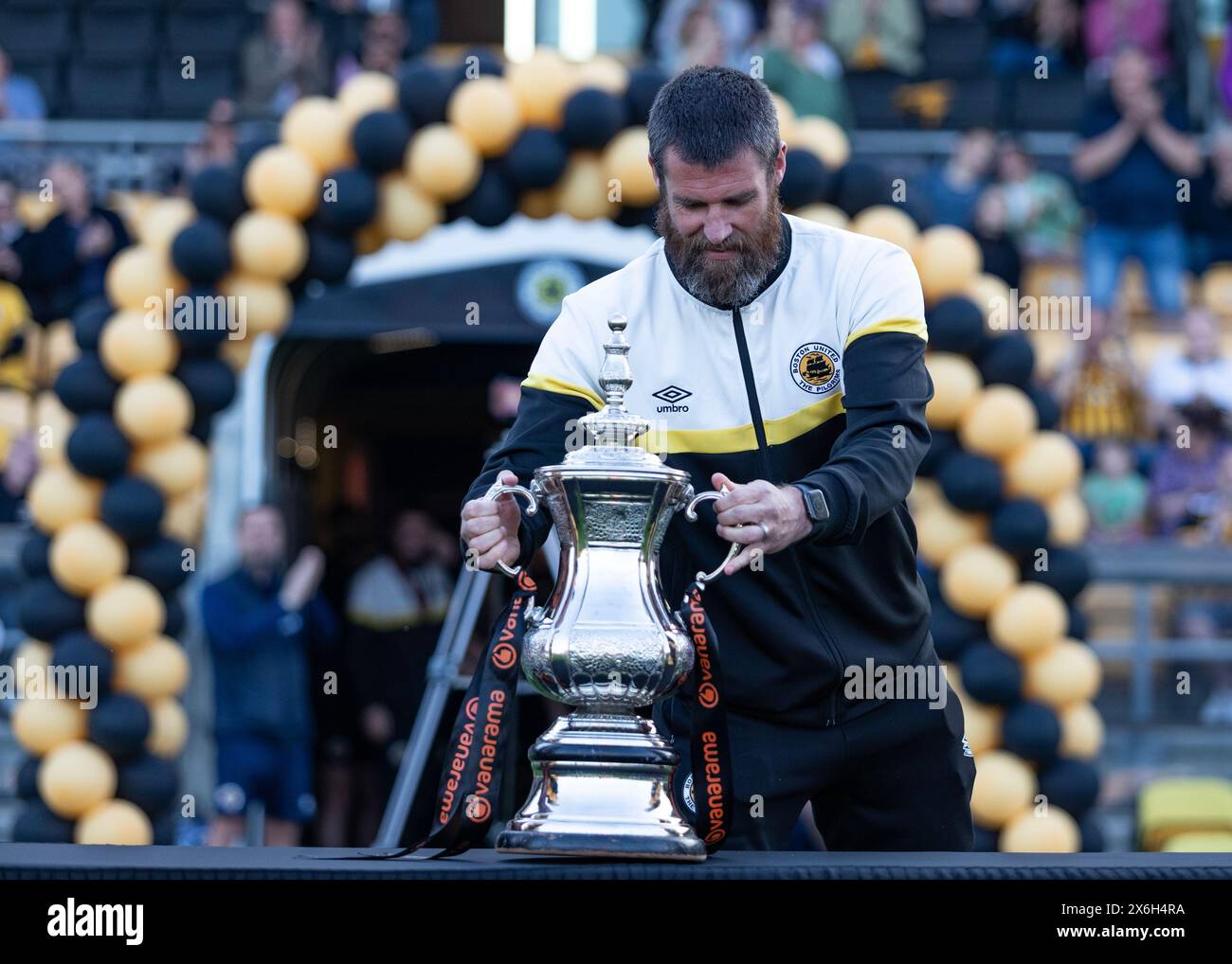 Boston United Promotion Party, 09.05.2024 Jakemans Community Stadium ...