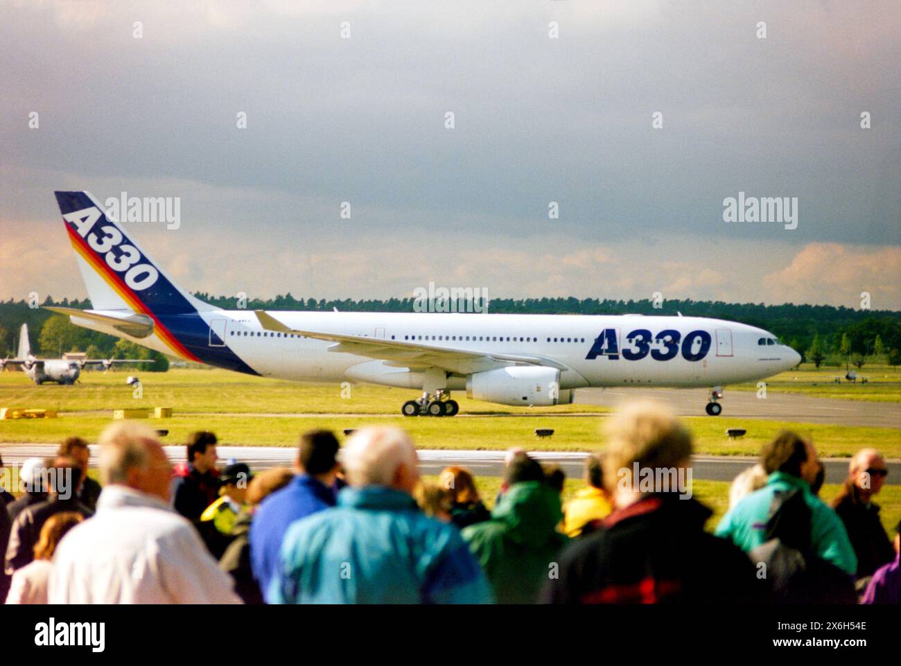 Prototype Airbus A330 200 version of the A330 range, on display at ...