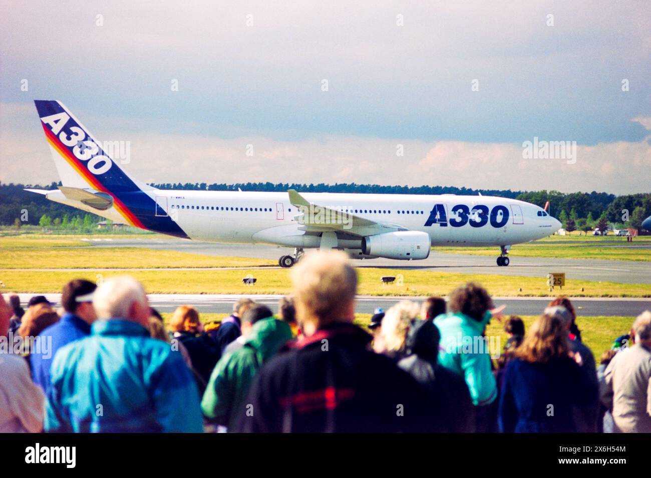 Prototype Airbus A330 200 version of the A330 range, on display at ...