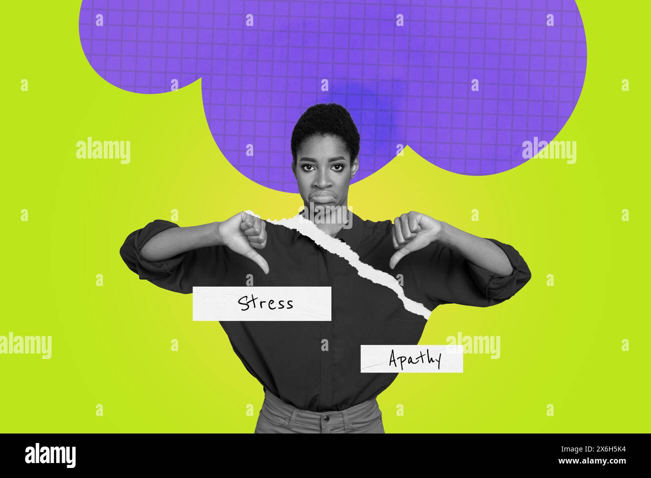 Trend artwork composite sketch image photo collage of black white ...