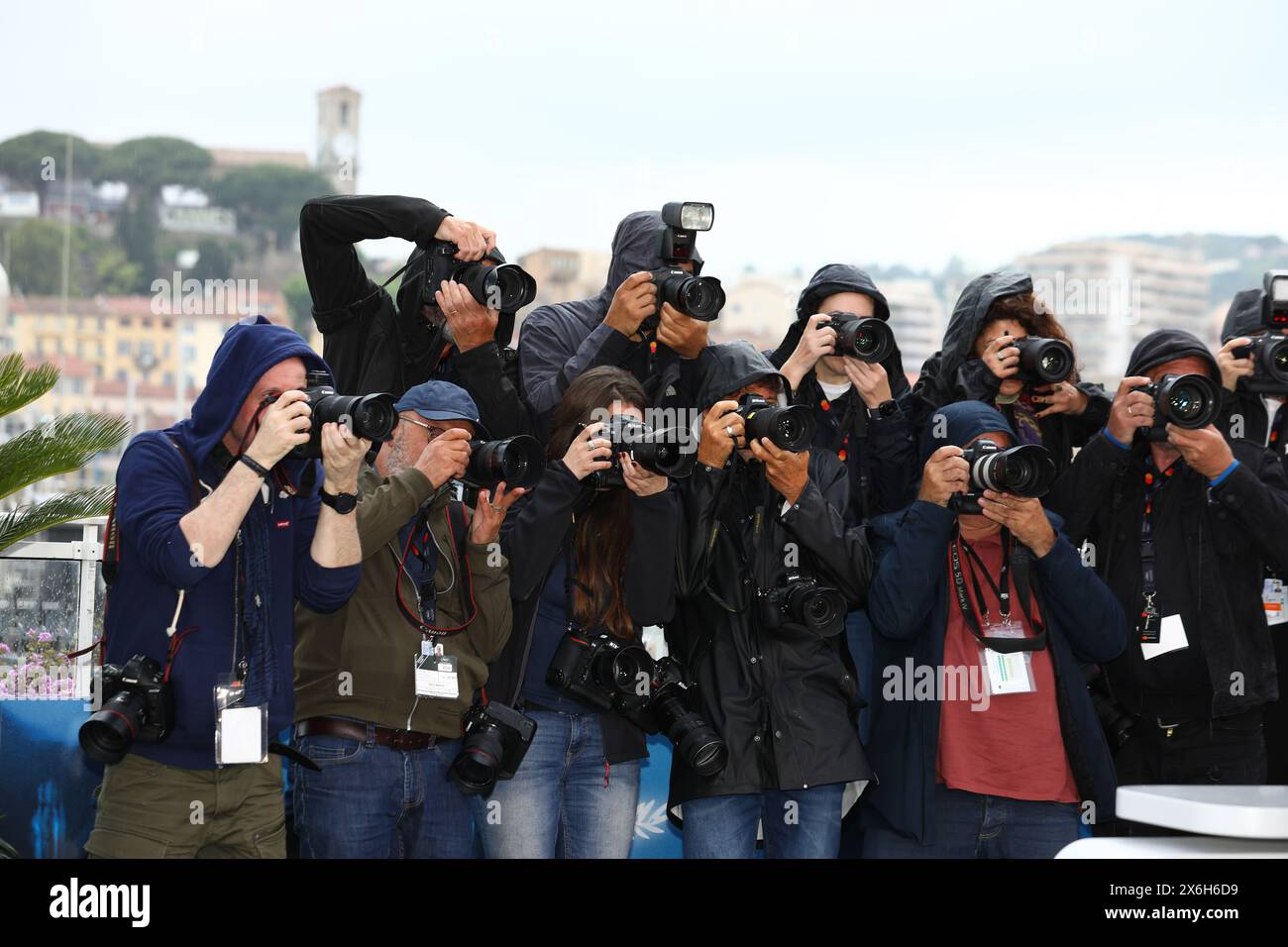 May 15, 2024, Cannes, Cote D'azur, France: Official photographers under ...