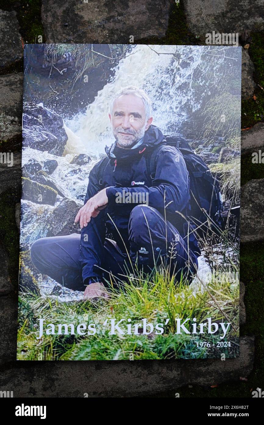 An Order of Service for the funeral of 47-year-old British aid worker ...