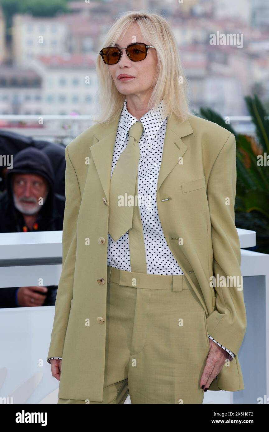Emmanuelle Beart beim Photocall der Camera d Or Jury auf dem Festival ...