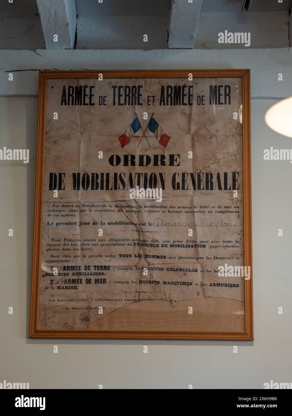 French historical document Stock Photo - Alamy